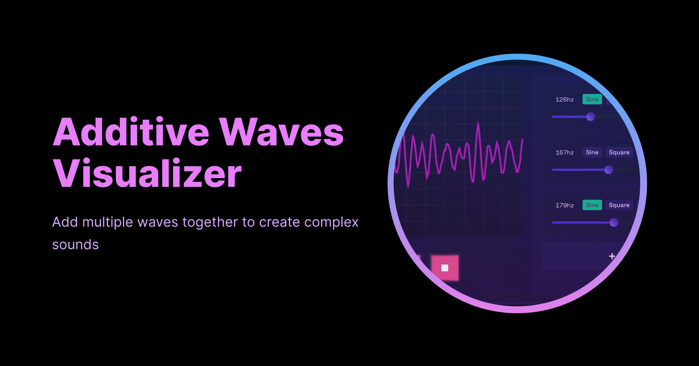 Additive Waves Visualizer